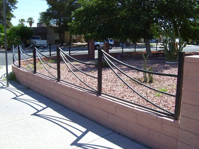 Fence Rail Designs and Fabrication - Artecor Wrought Fabrication ...