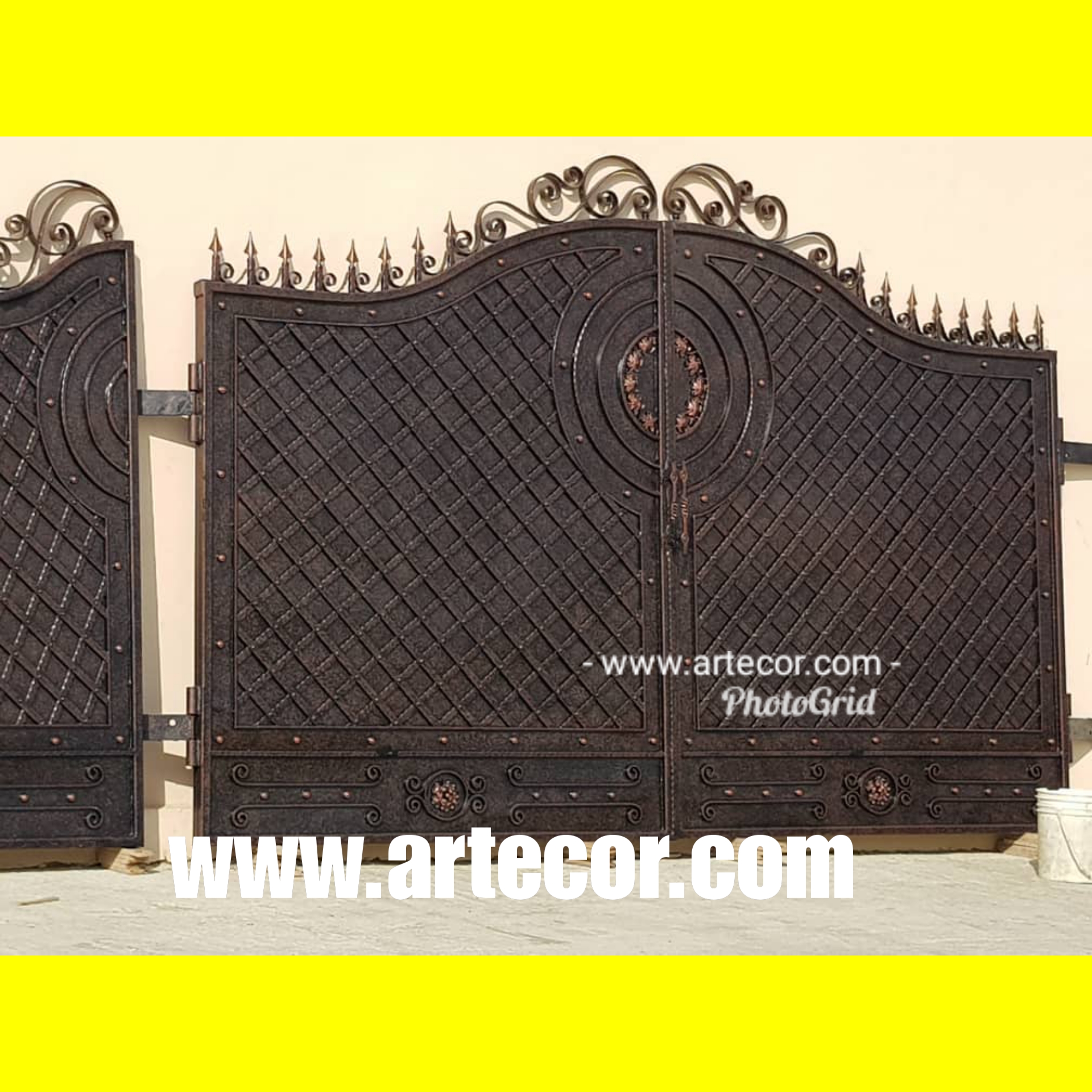 Metal Gates Designs and Fabrication - Artecor Wrought Fabrication ...